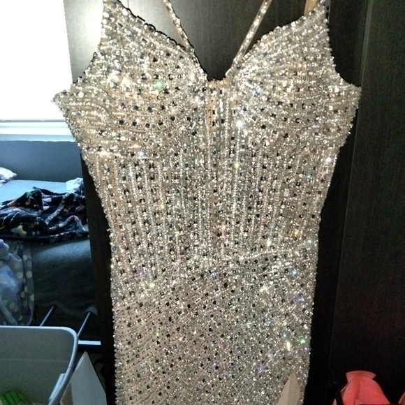 Portia and Scarlett | Dresses | Crystal Prom Dress | Poshmark